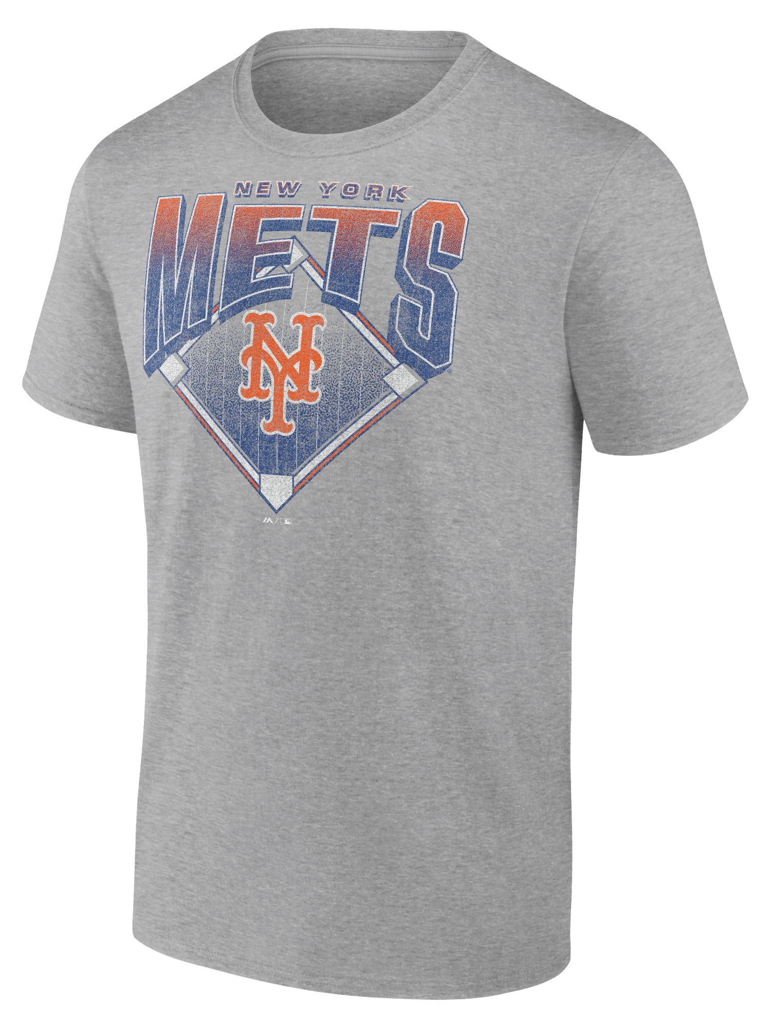 New York Mets MLB Good Slides Men's Crew Neck Short Sleeves T-Shirt ...