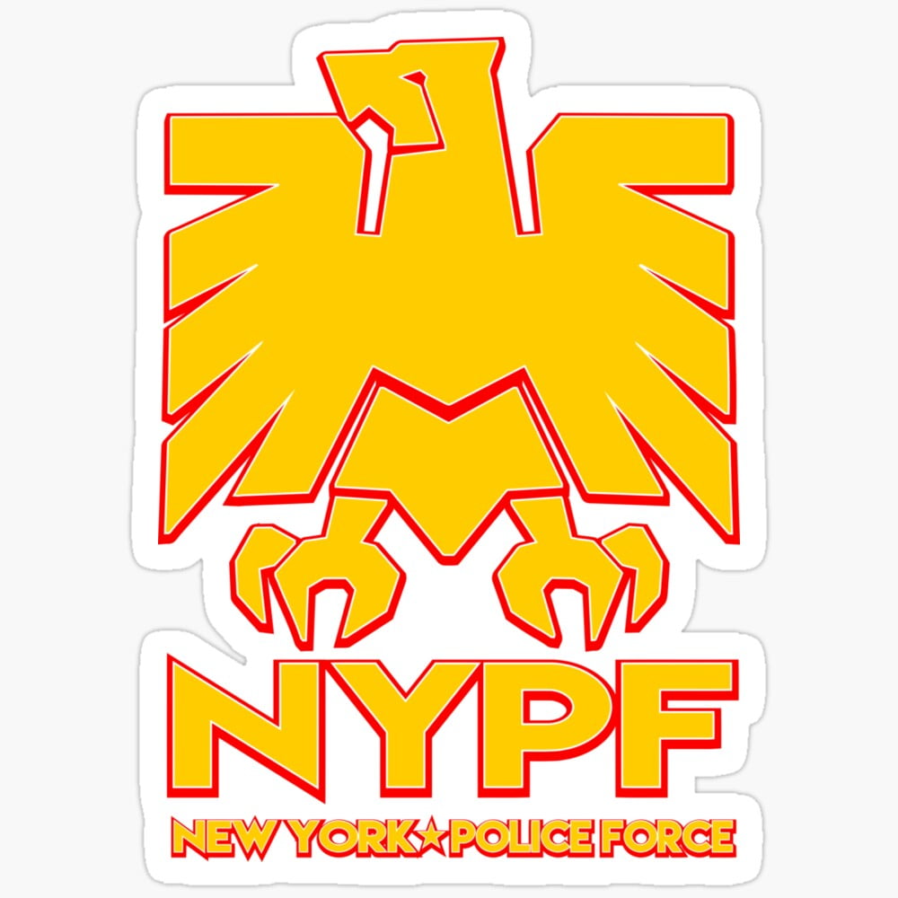 New York Police Force Sticker Phone Decal Water Bottle Stickers Car ...