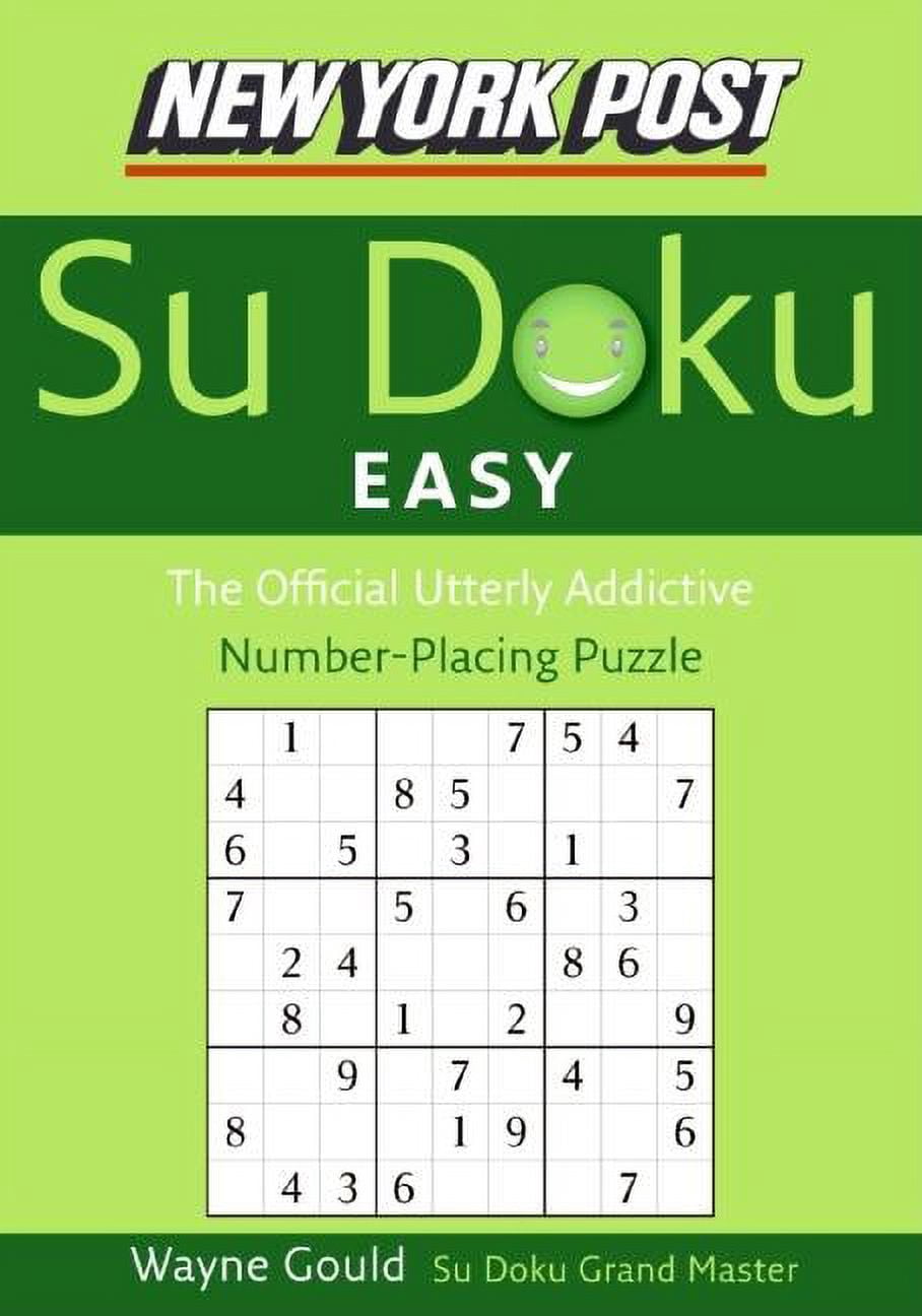 New York Post Su Doku New York Post Easy Sudoku: The Official Utterly ...