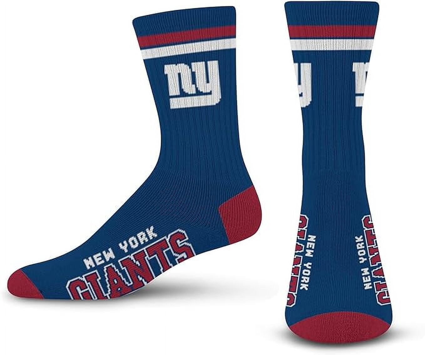 New York Pro Football Socks Adult Team Logo and Colors Large Crew Sport ...