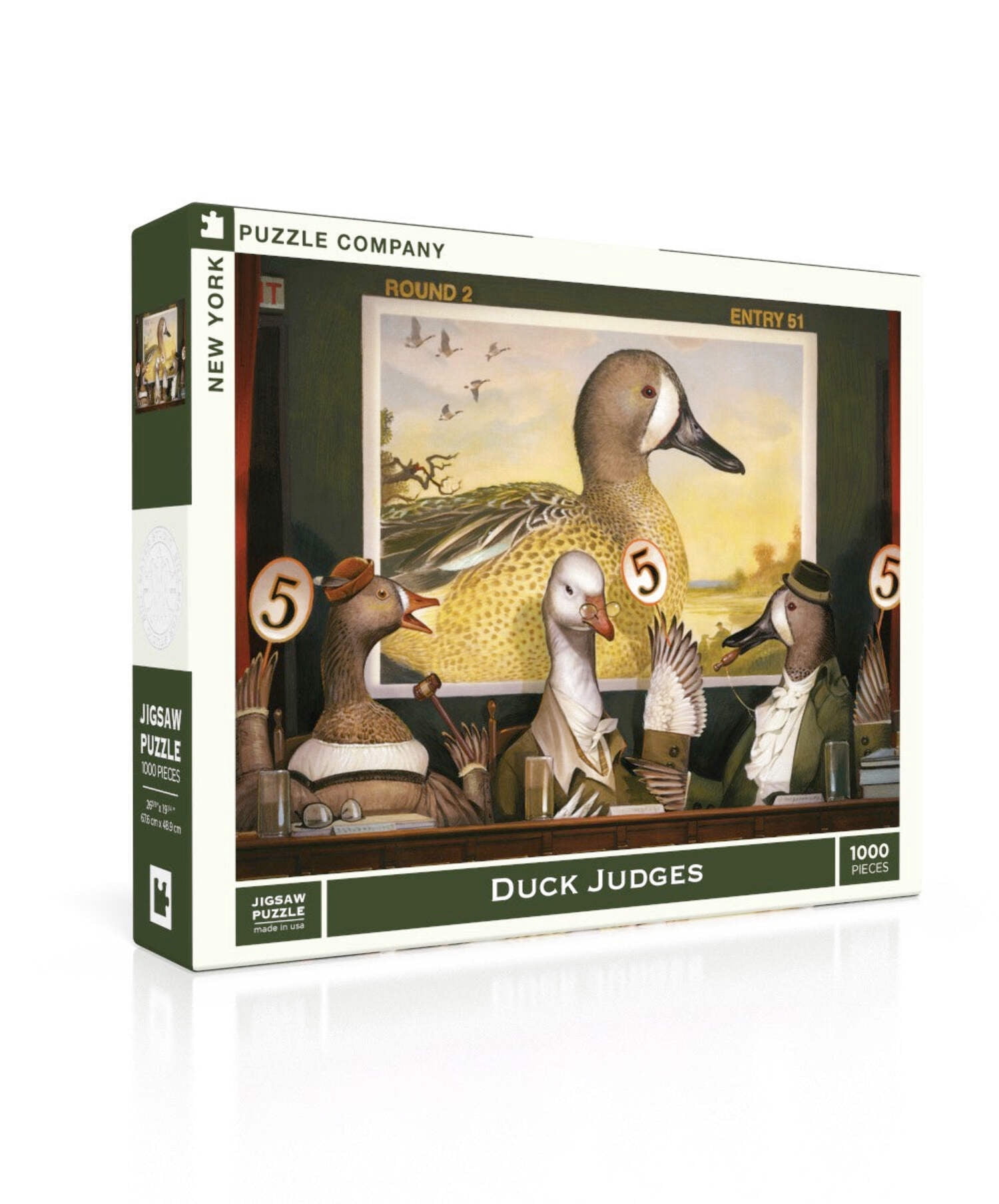New York Puzzle Company Duck Judges 1000 Piece Jigsaw Puzzle - Walmart.com