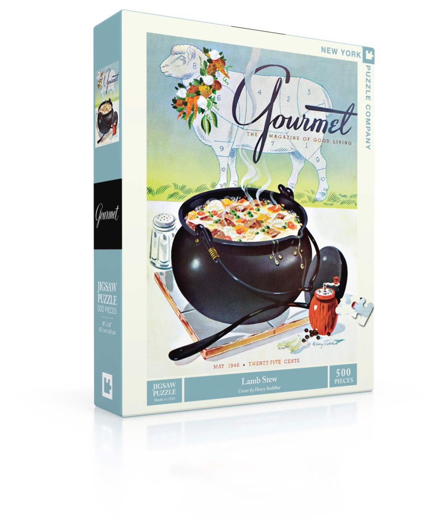 New York Puzzle Company Lamb Stew 500 Piece Jigsaw Puzzle - Walmart.com