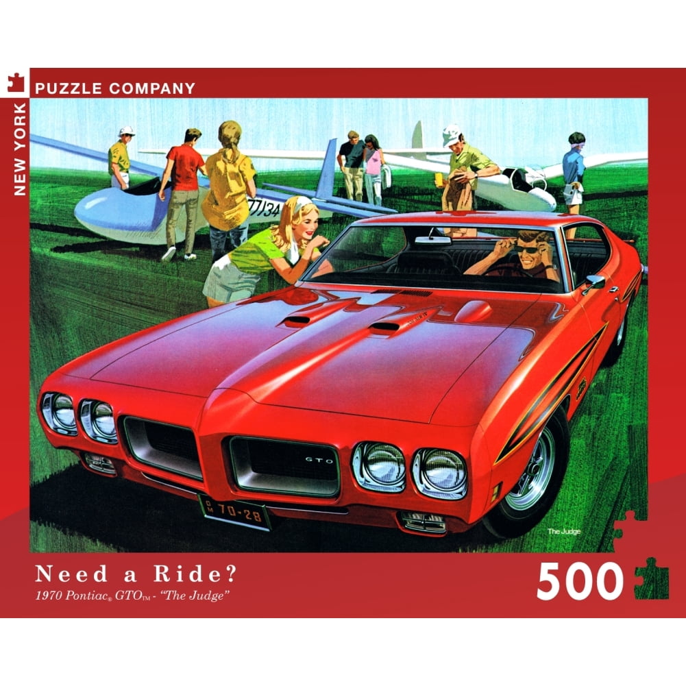 New York Puzzle Company, Need a Ride 1970 Pontiac GTO The Judge 500 ...