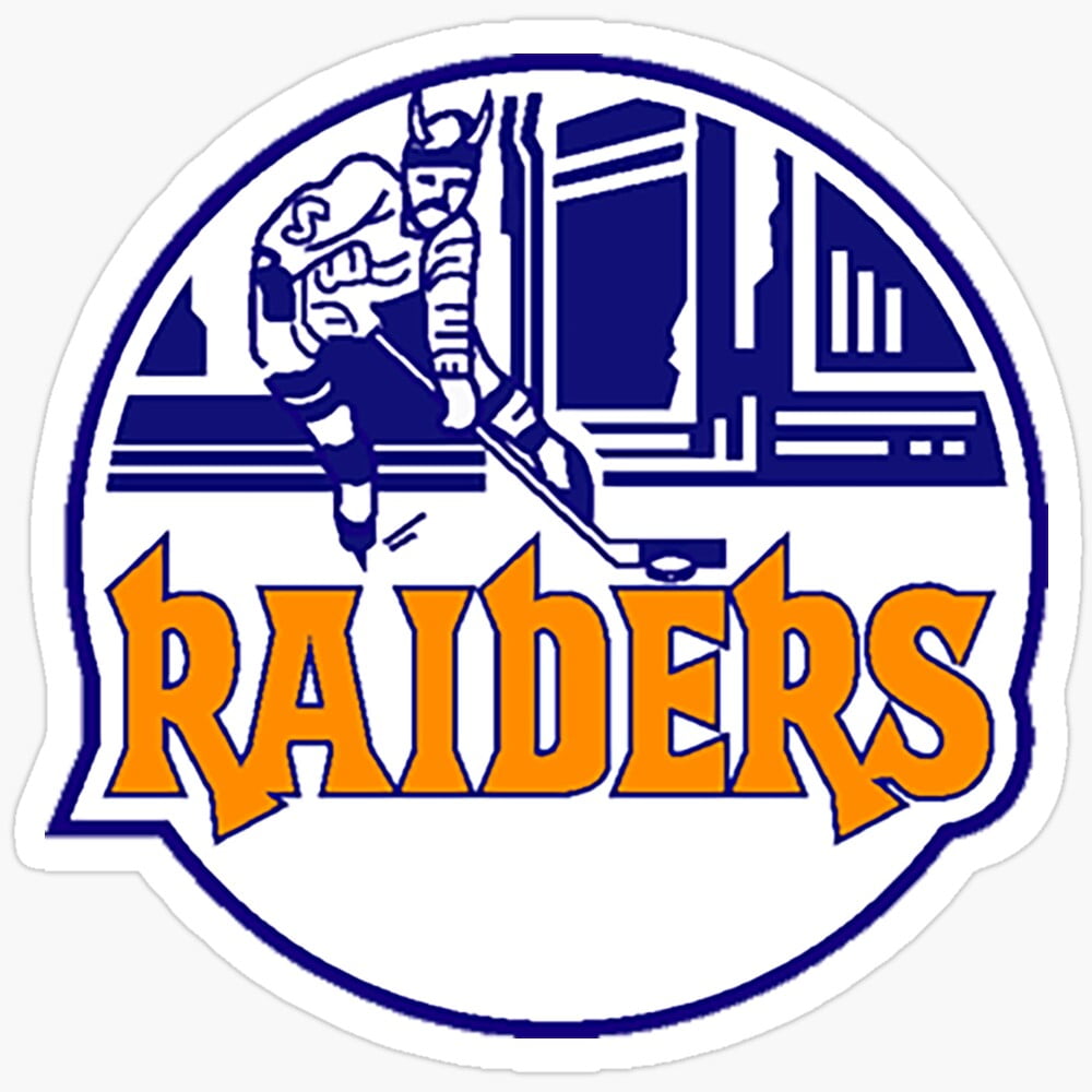 New York Raiders Wha Hockey Sticker Phone Decal Water Bottle Stickers ...