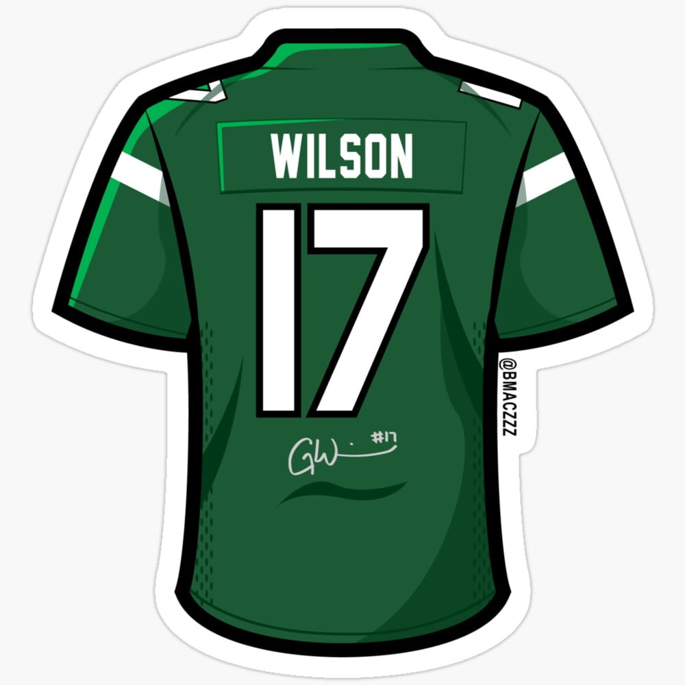 New York Signature Jersey #17 Sticker Baseball Sticker, Football ...