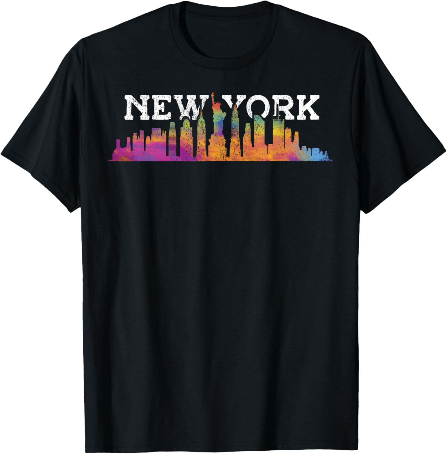 New York Skyline Tee NY City Vacation The Empire State T-Shirt ...
