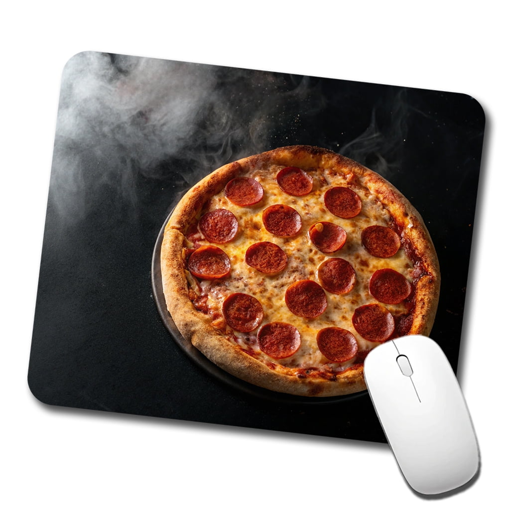 New York Style Pepperoni Pizza Mouse Pad Low Profile Gaming Mat ...