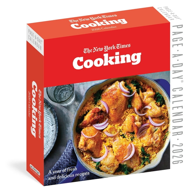 New York Times Cooking Page-A-Day(r) Calendar 2026: A Year of Fresh and ...