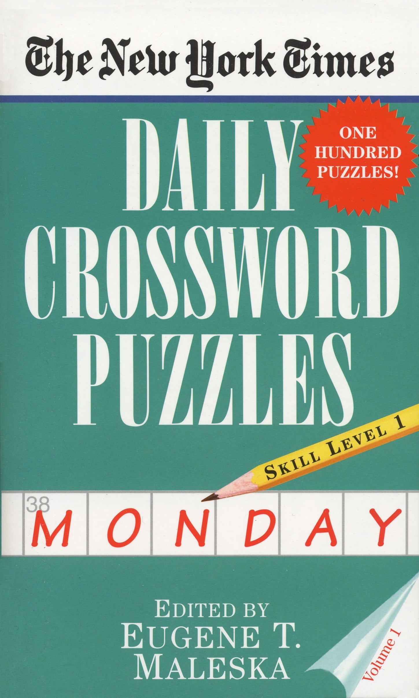 The New York Times Daily Crossword Puzzles Volume I (Paperback): Easy ...