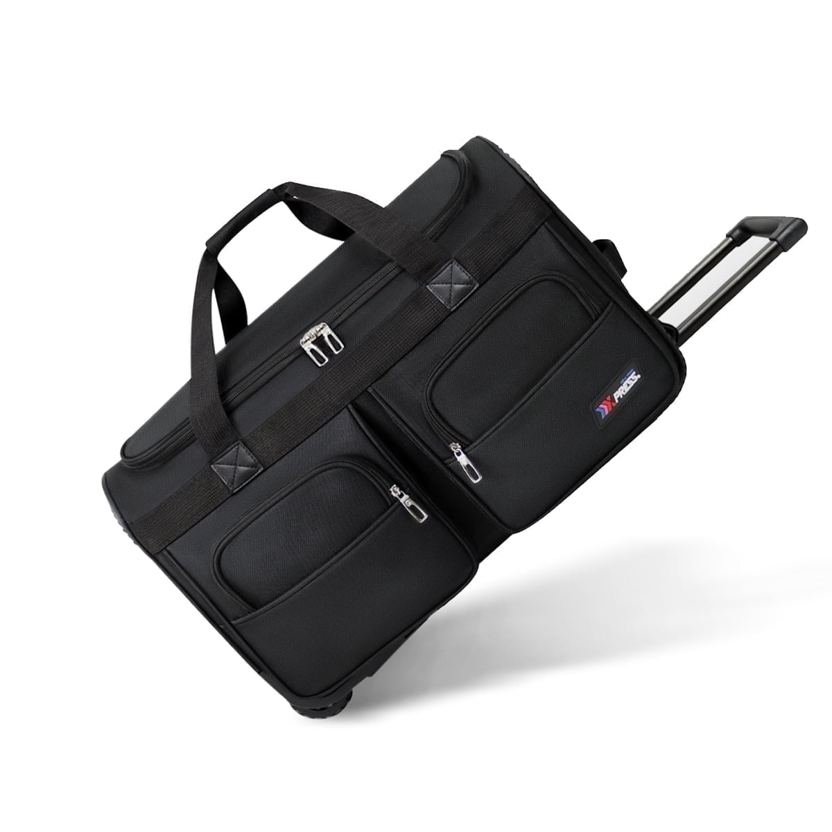 New York Xpress 22" Rolling Duffle Bag with Telescopic Handle,Upright ...
