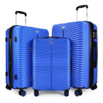 Imiomo 18 inch Expandable Hard Shell Luggage Set with Approved Handle ...