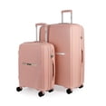 New York Xpress 2 Piece Luggage Set, PC Hardside Expandable Suitcase ...