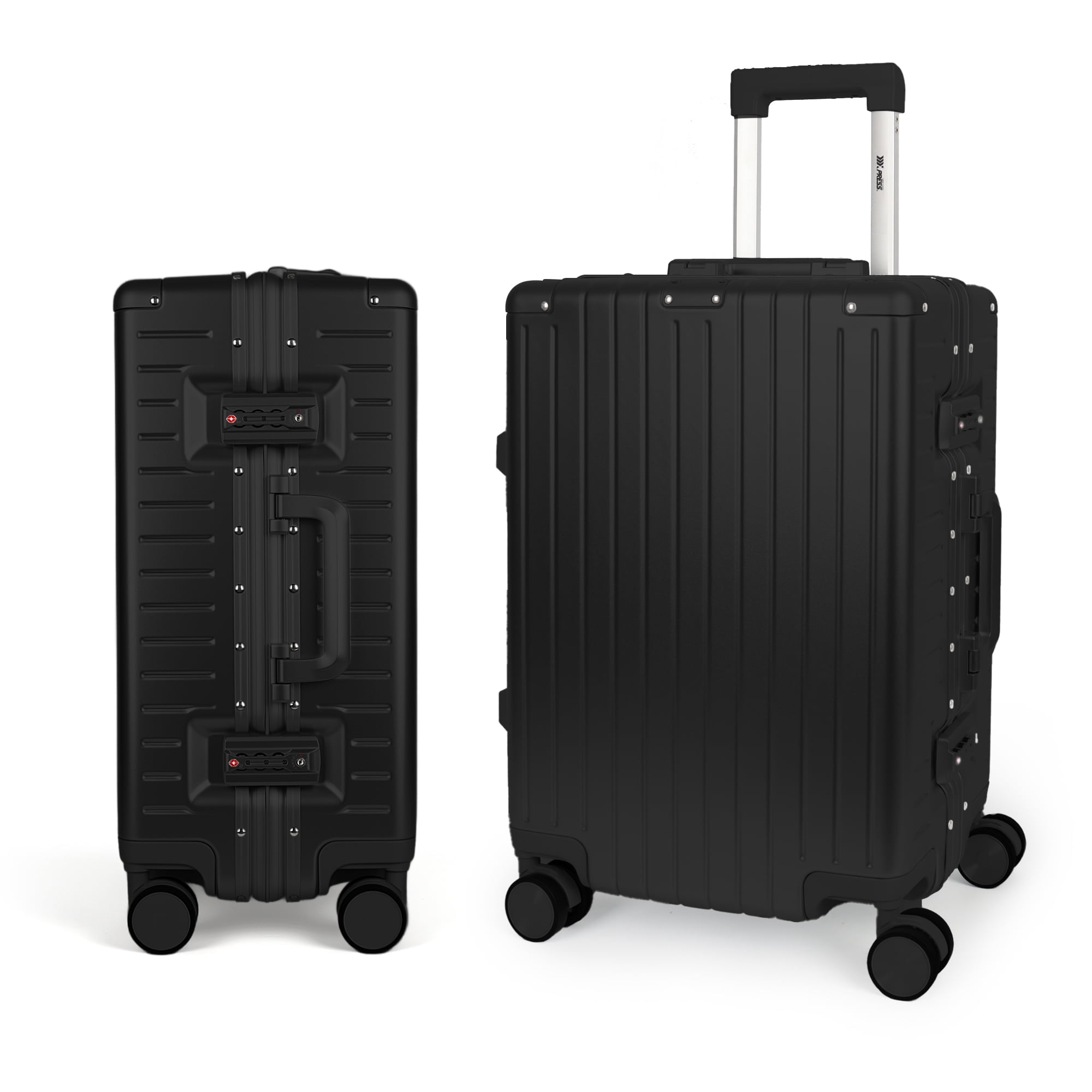New York Xpress 20" Carry On Luggage with Aluminium Frame,Hardside ...