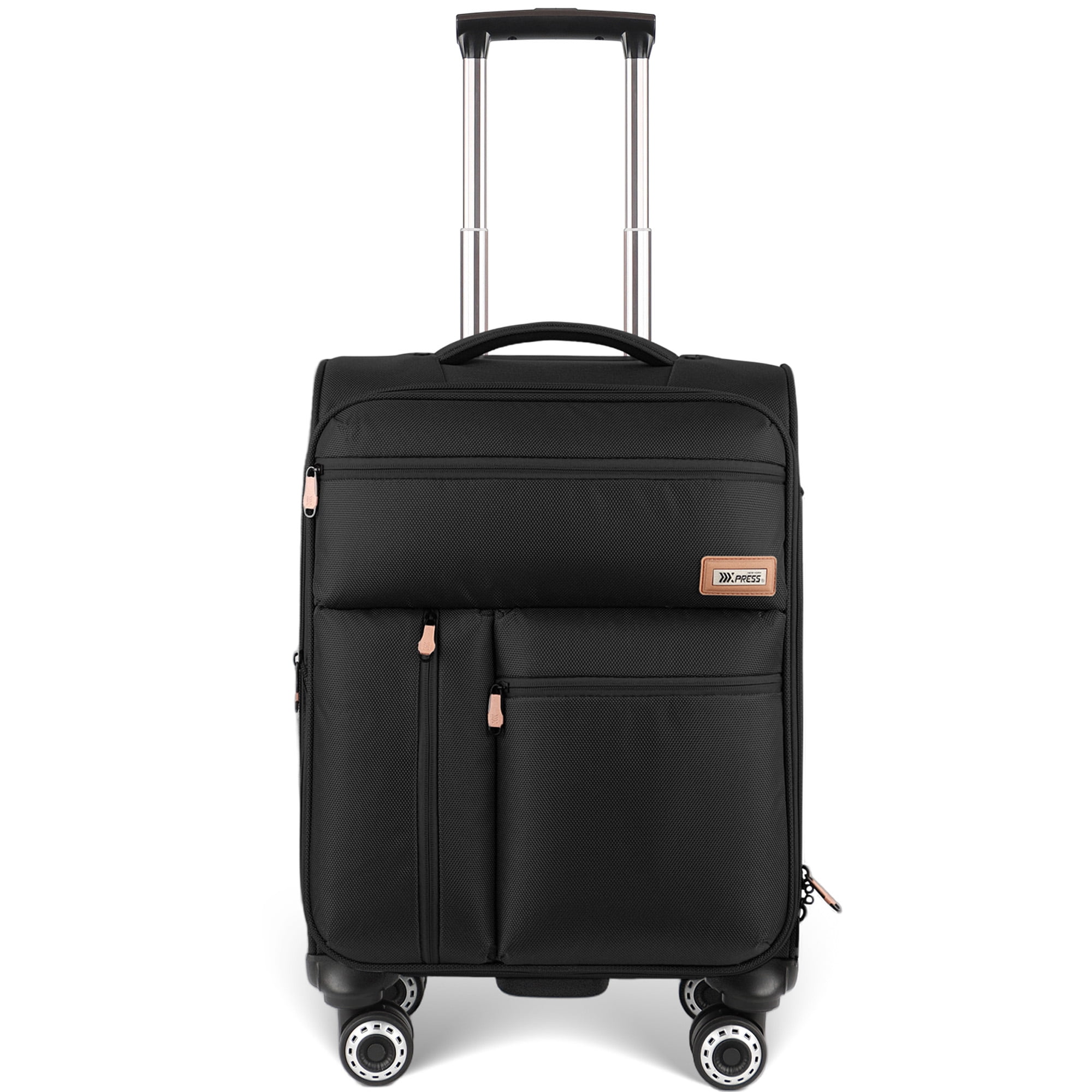 New York Xpress 20" Softside Carry-On Luggage Lightweight Expandable ...