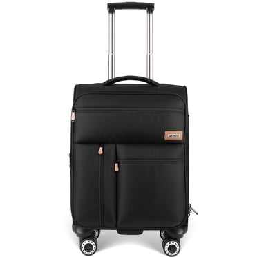 17" Underseat Carry On Luggage Airplane Approved,Water Resistant ...