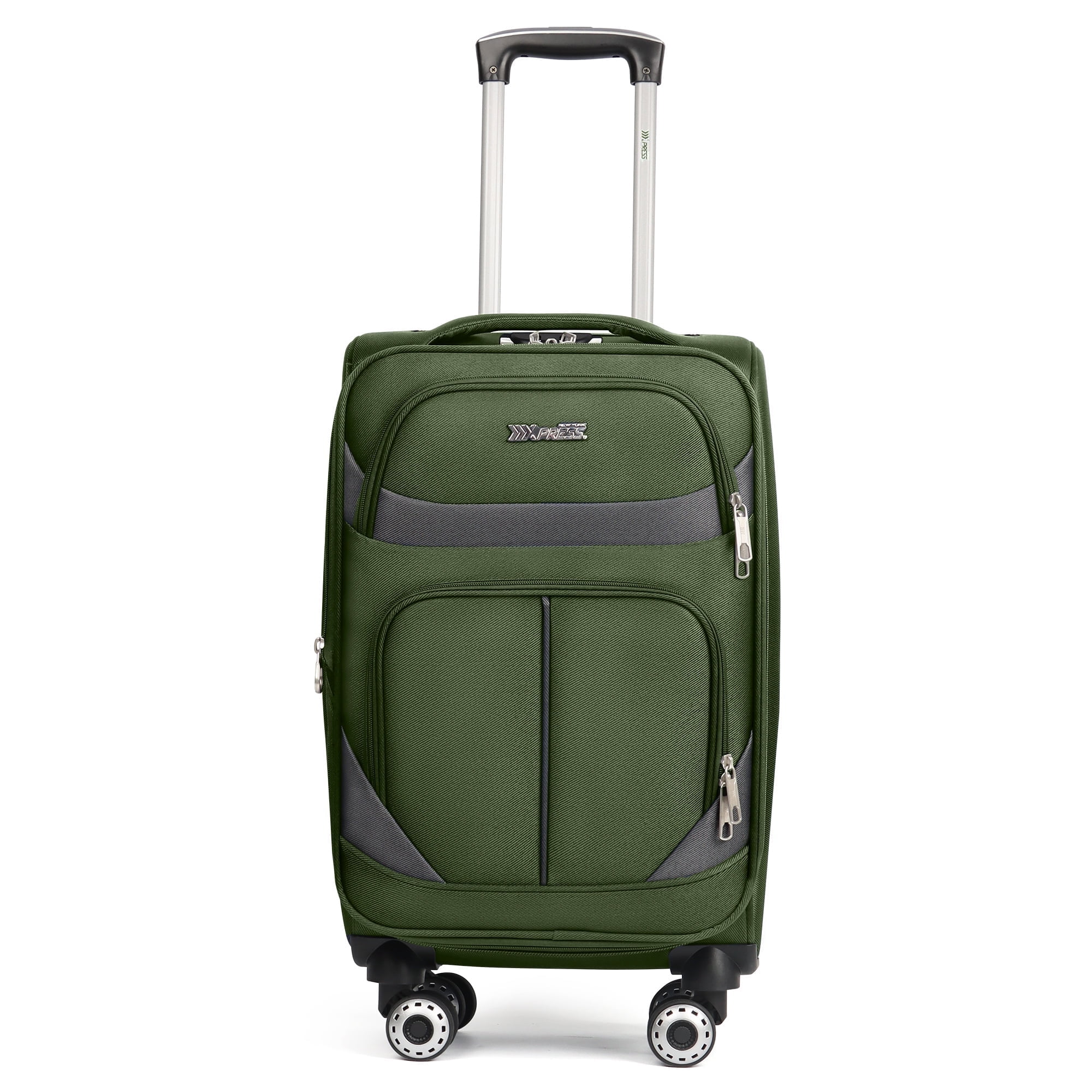 New York Xpress 24" Softside Checked Luggage Lightweight Expandable ...