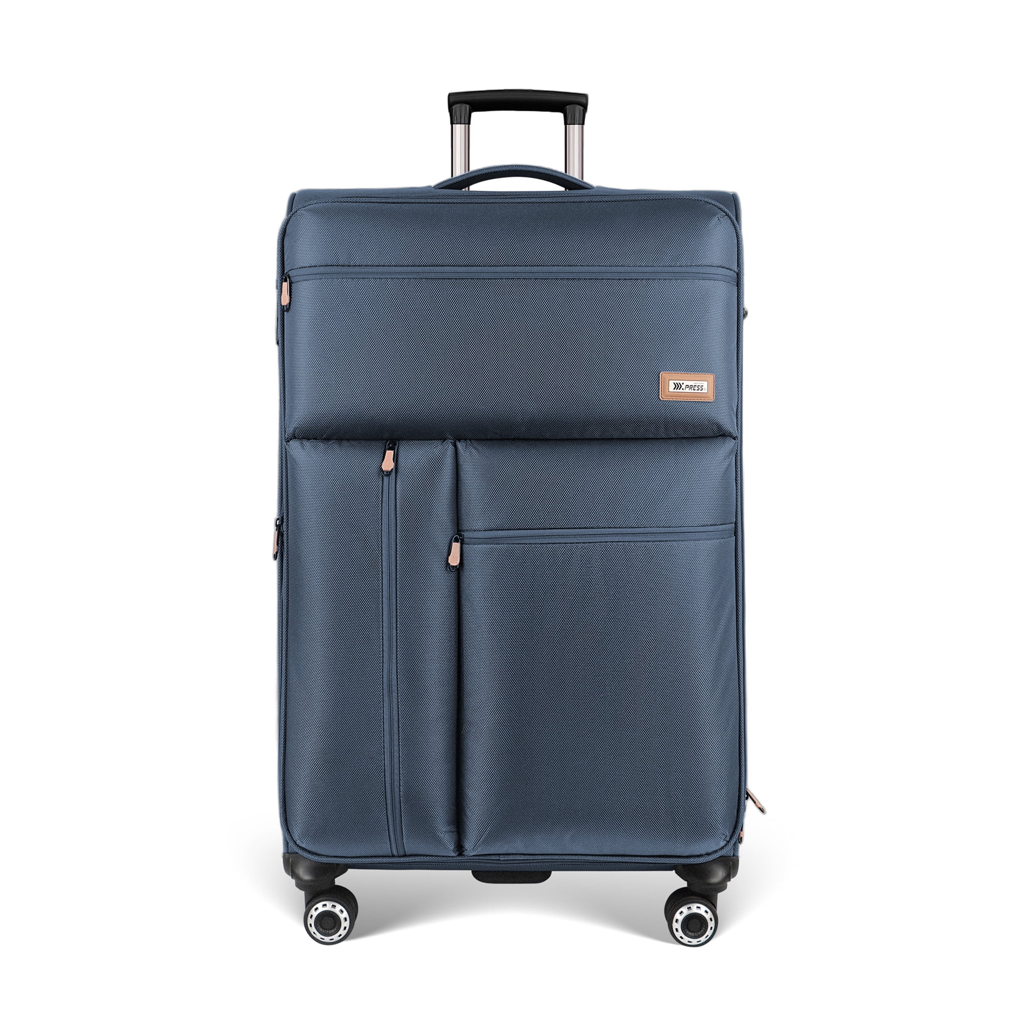 New York Xpress 26" Softside Medium Checked Luggage Lightweight ...