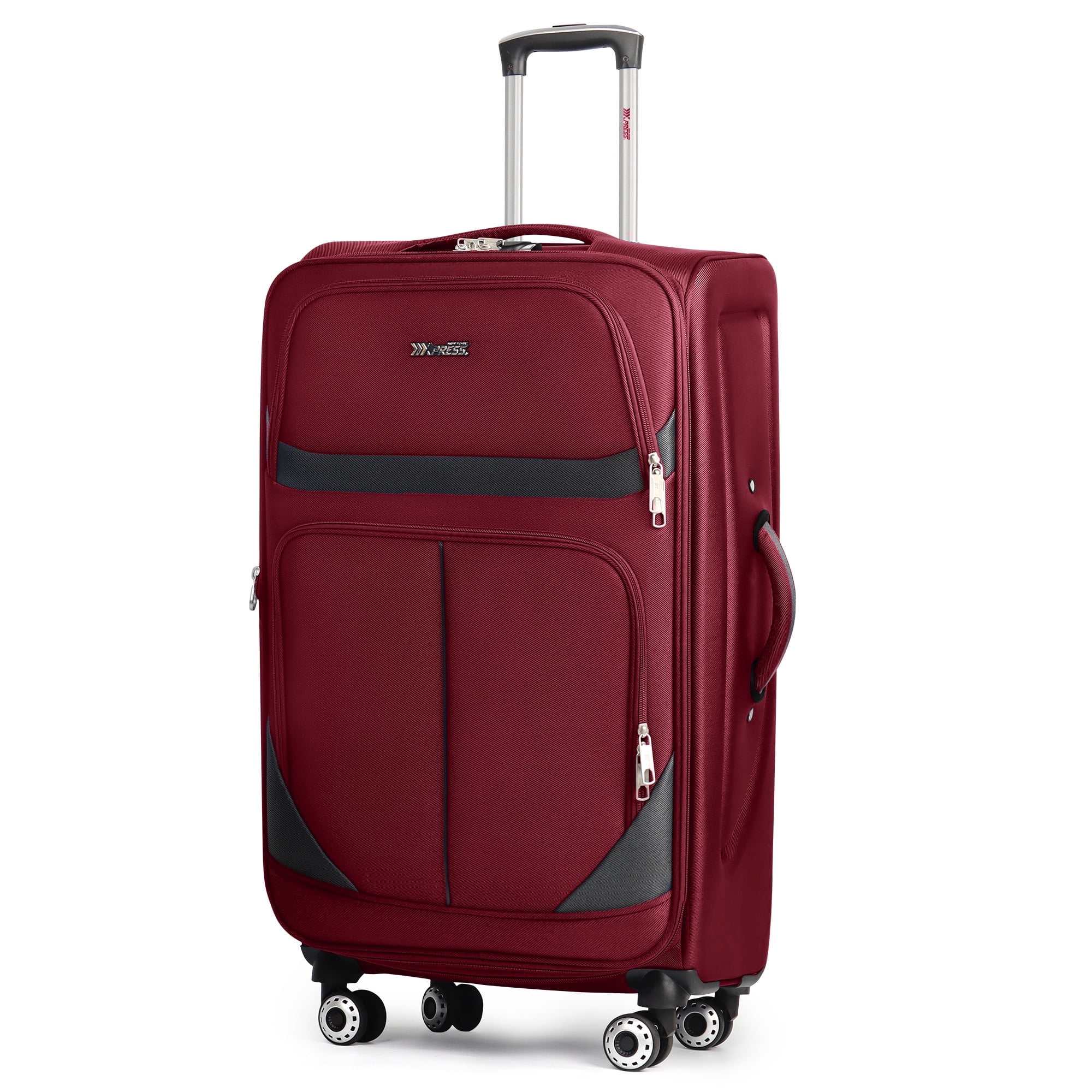 New York Xpress 28" Softside Large Checked Luggage Lightweight ...