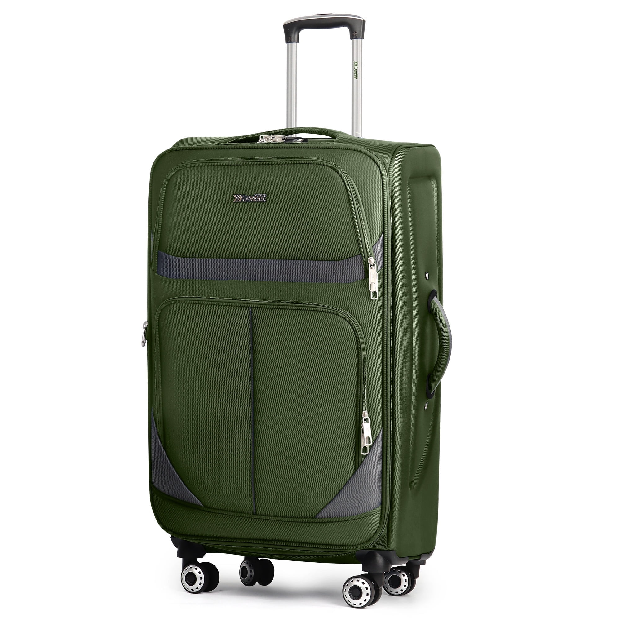 New York Xpress 28" Softside Checked Luggage Expandable Suitcase ...