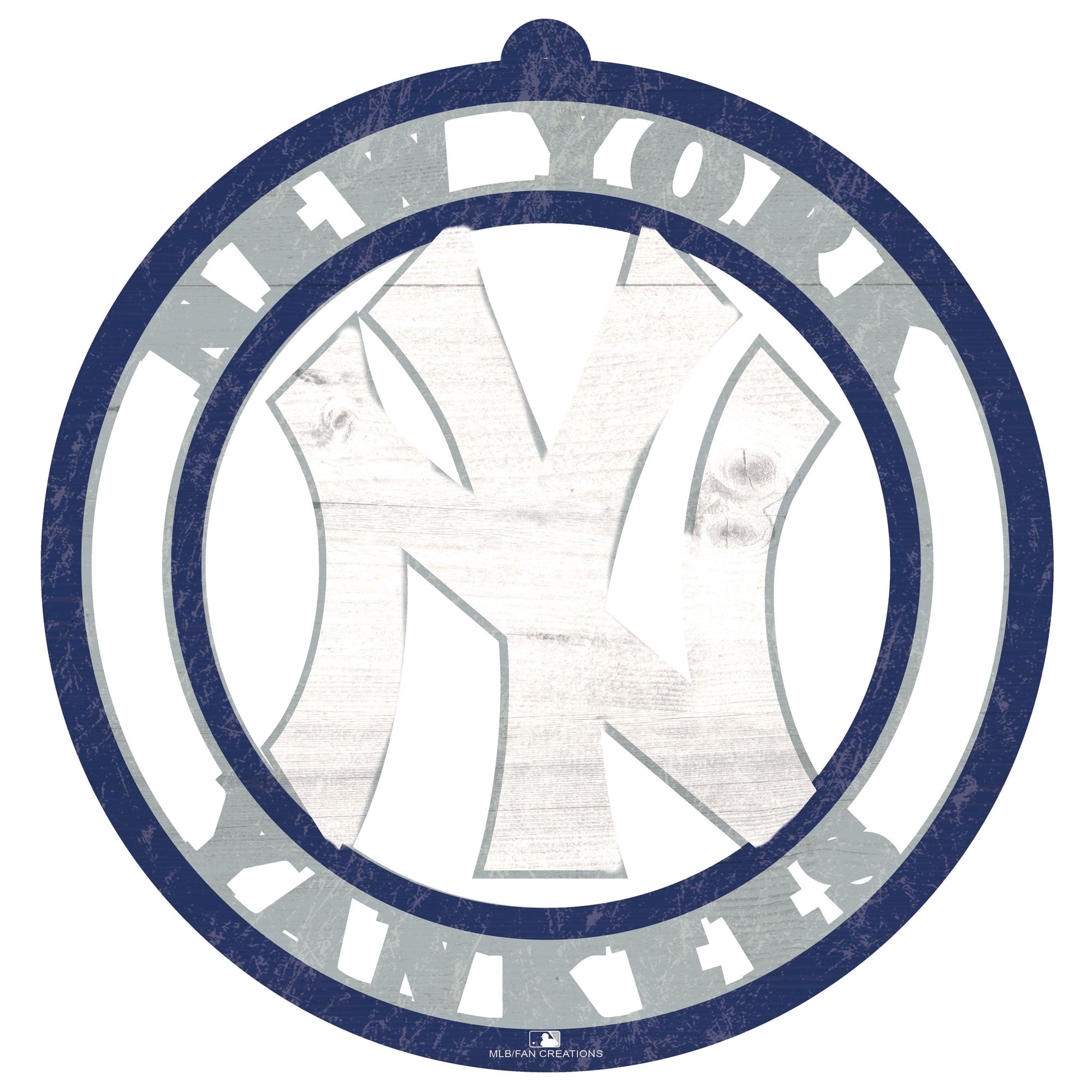 New York Yankees 16'' Team Color Logo Cutout - Walmart.com