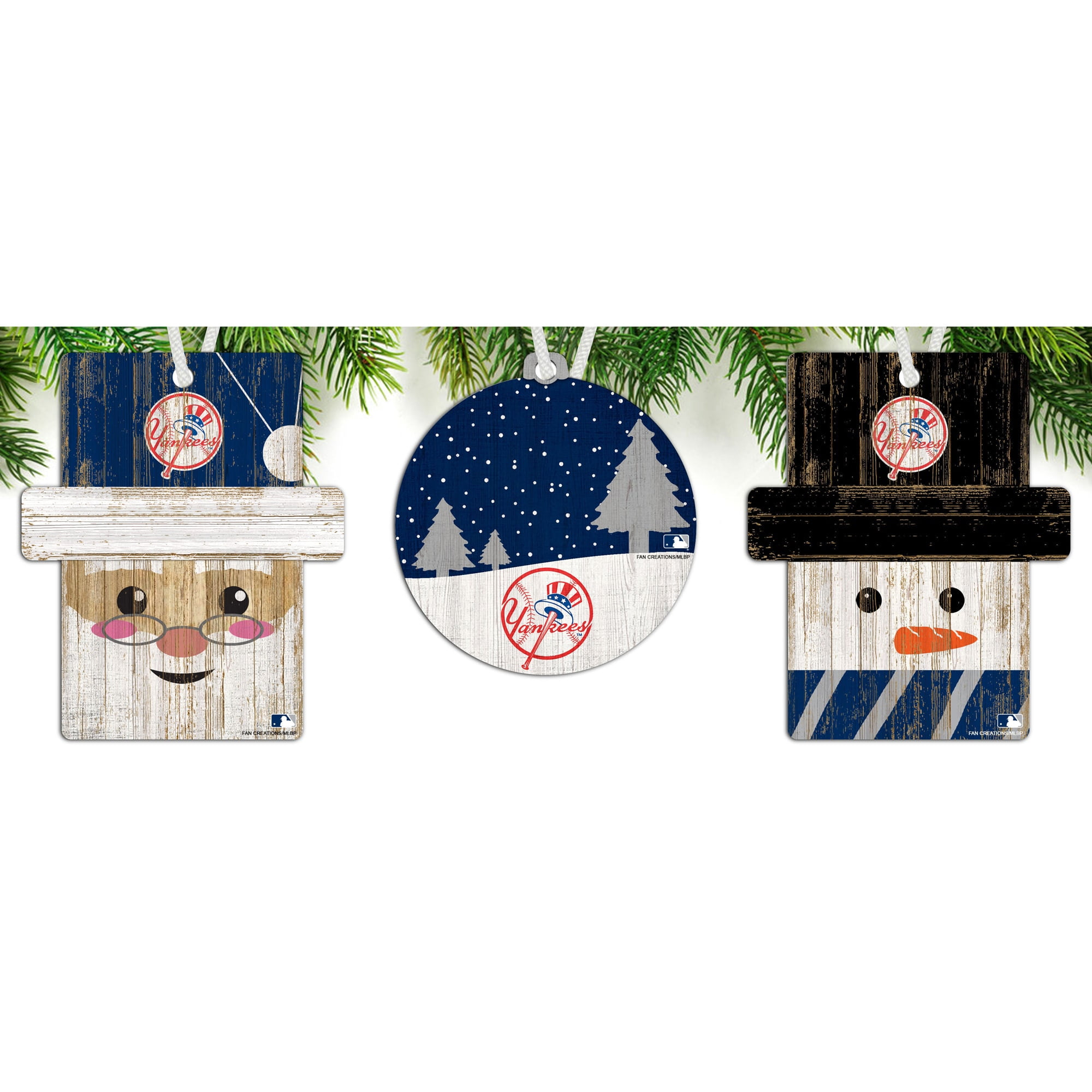 Yankees Christmas Ornaments