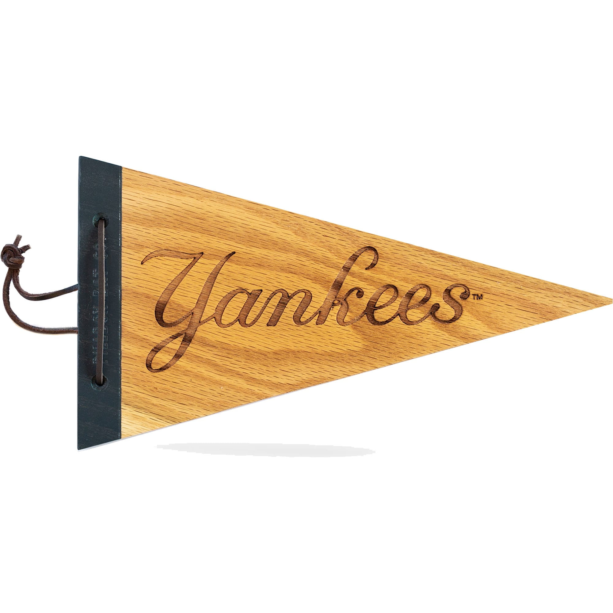 New York Yankees 7" x 12" Wood Pennant - Walmart.com