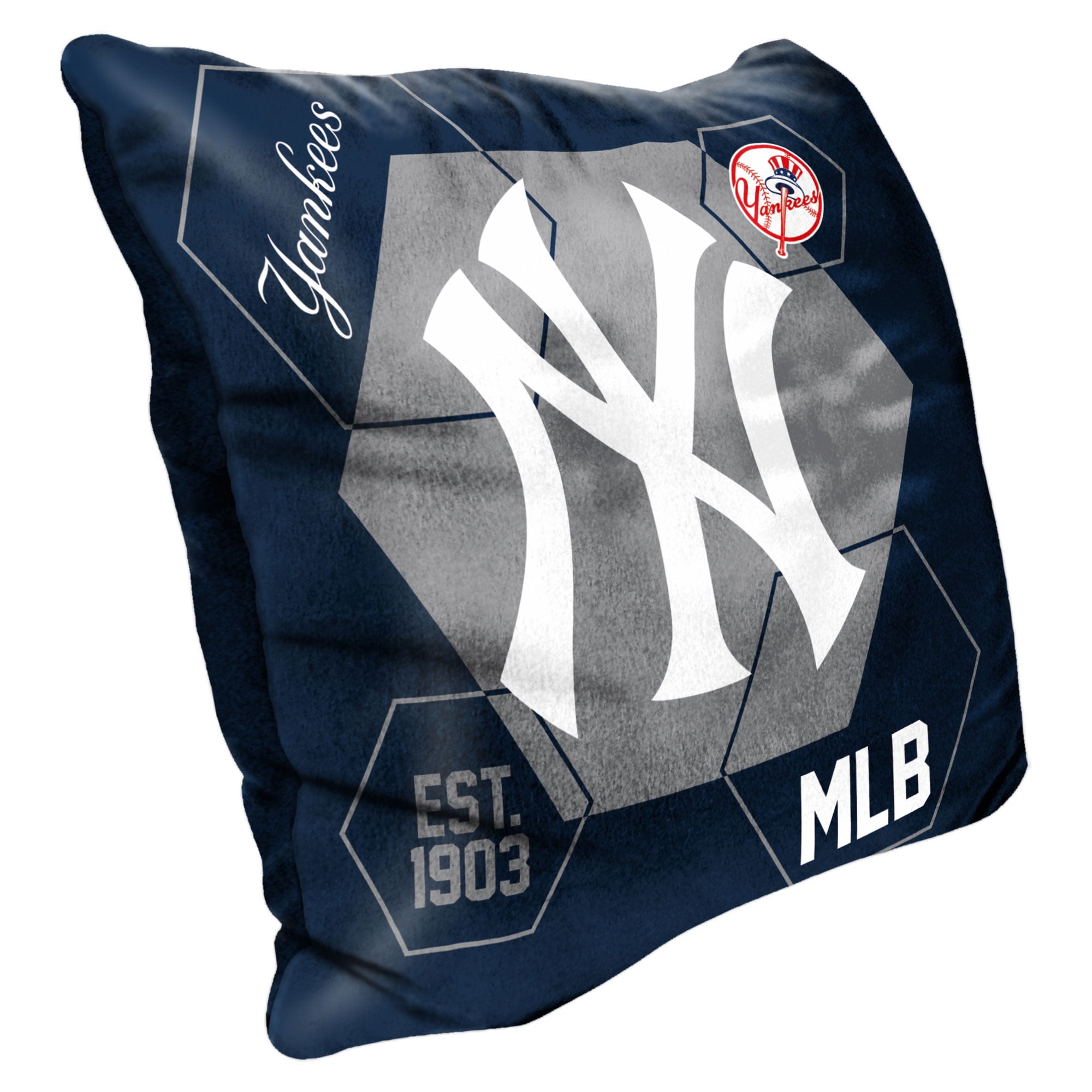 The Northwest Group New York Yankees 16" x 16" Connector Velvet Pillow ...