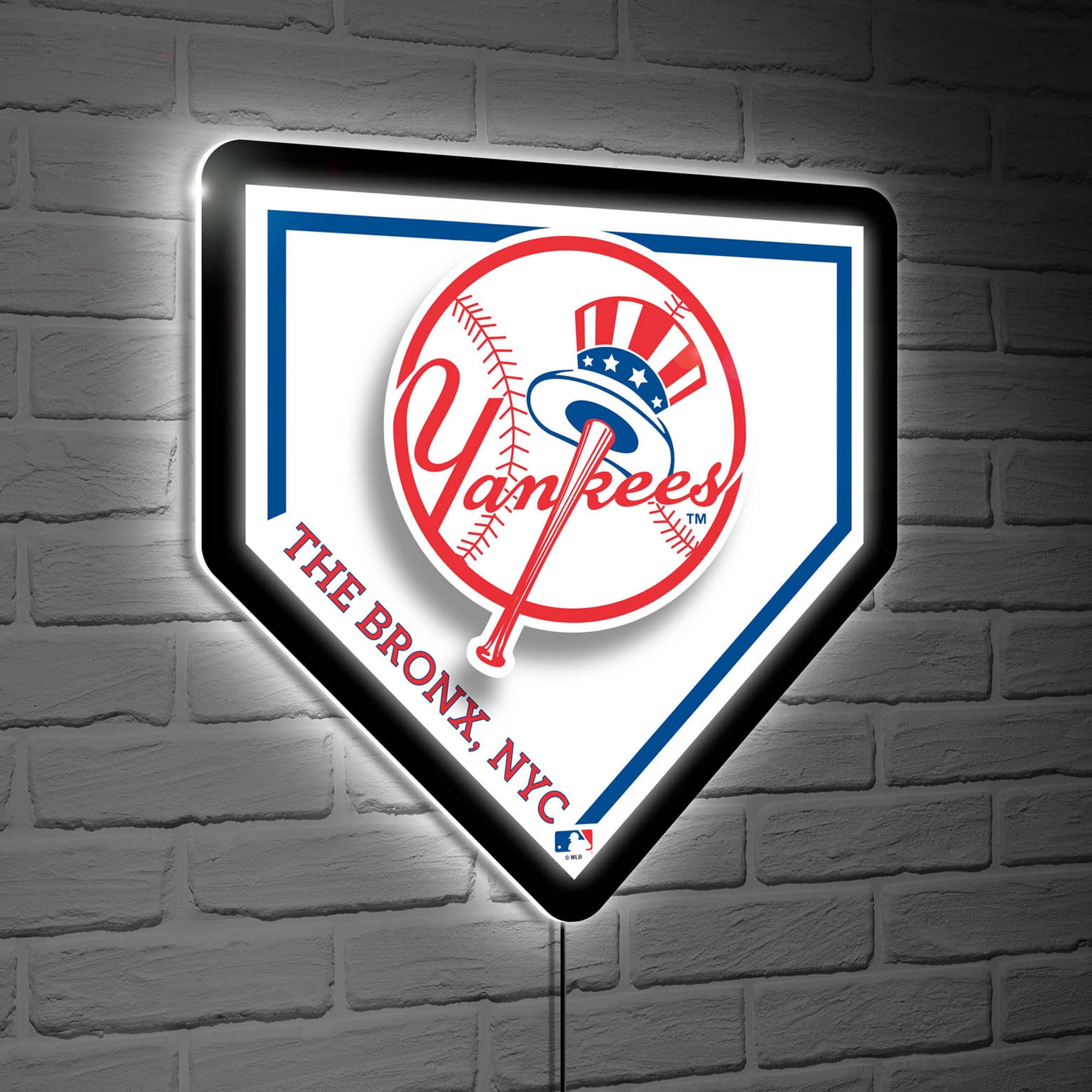 New York Yankees LED Wall Home Plate - Walmart.com