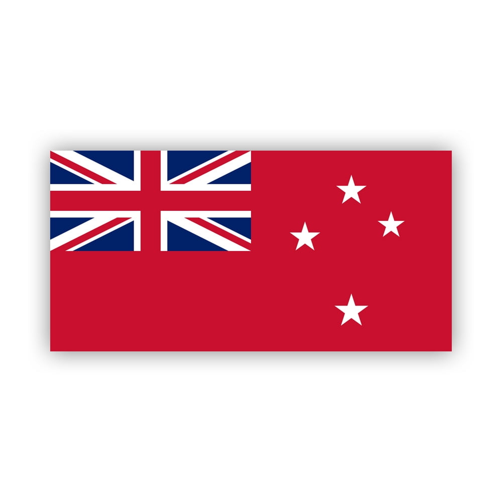 New Zealand Civil Ensign Flag Sticker Decal - Self Adhesive Vinyl ...