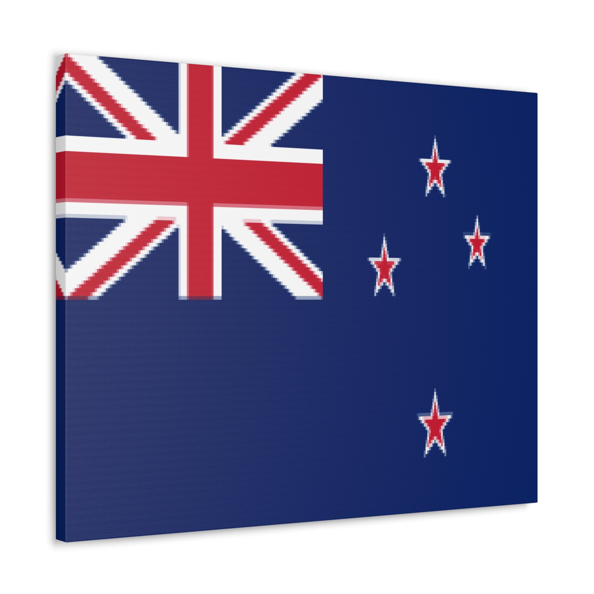 New Zealand Country Flag Canvas Vibrant Wall Art Unframed Home Decor ...