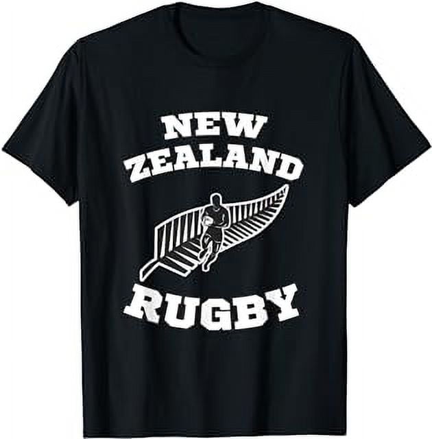 New Zealand Flag Kiwis Rugby Team T-Shirt - Walmart.com