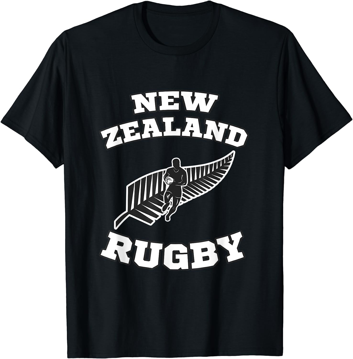 New Zealand Flag Kiwis Rugby Team T-Shirt - Walmart.com