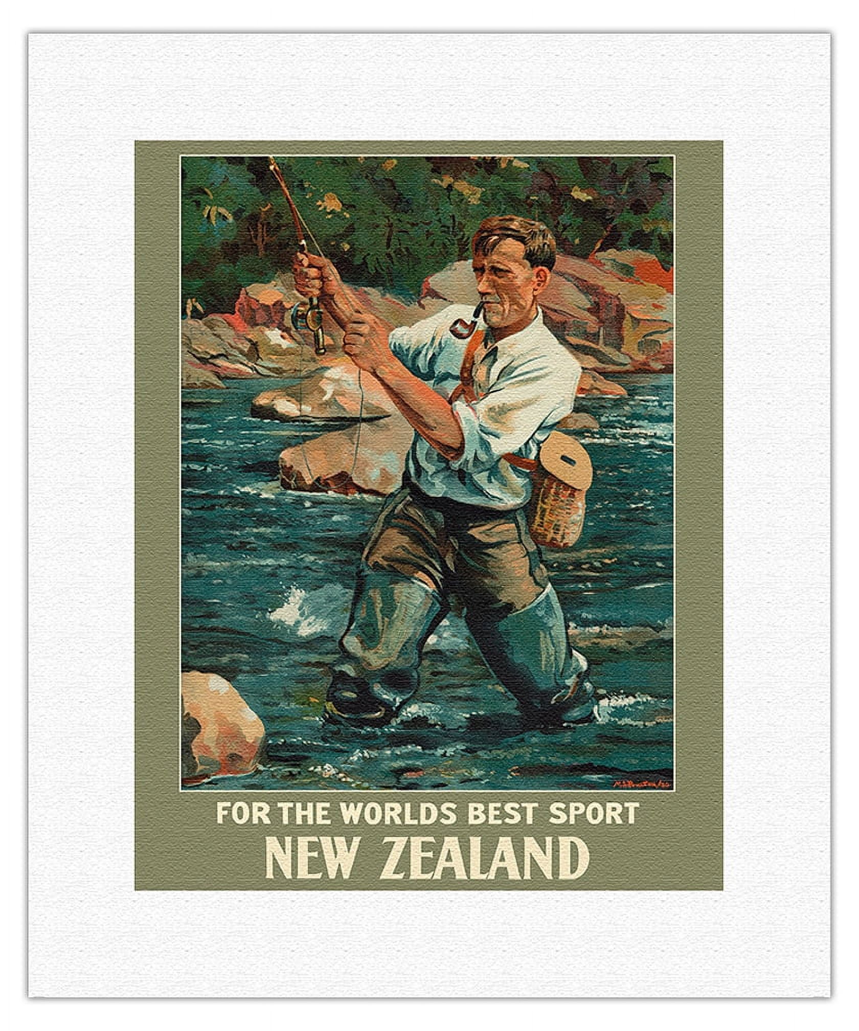 New Zealand - For the Worlds Best Sport - Trout Fly Fishing Angler ...