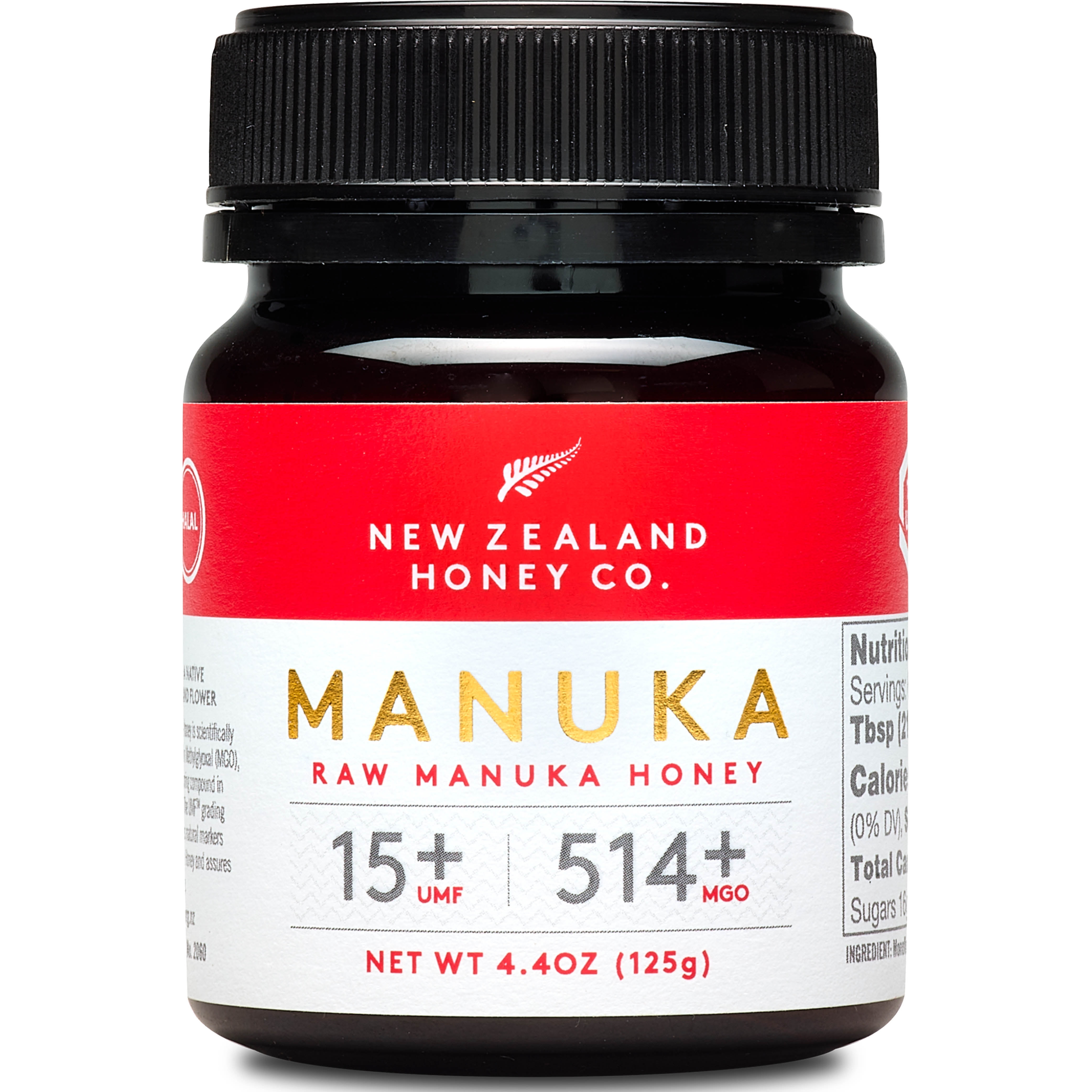 New Zealand Honey Co. Raw Manuka Honey UMF 15+ | MGO 514+ 4.4 oz ...