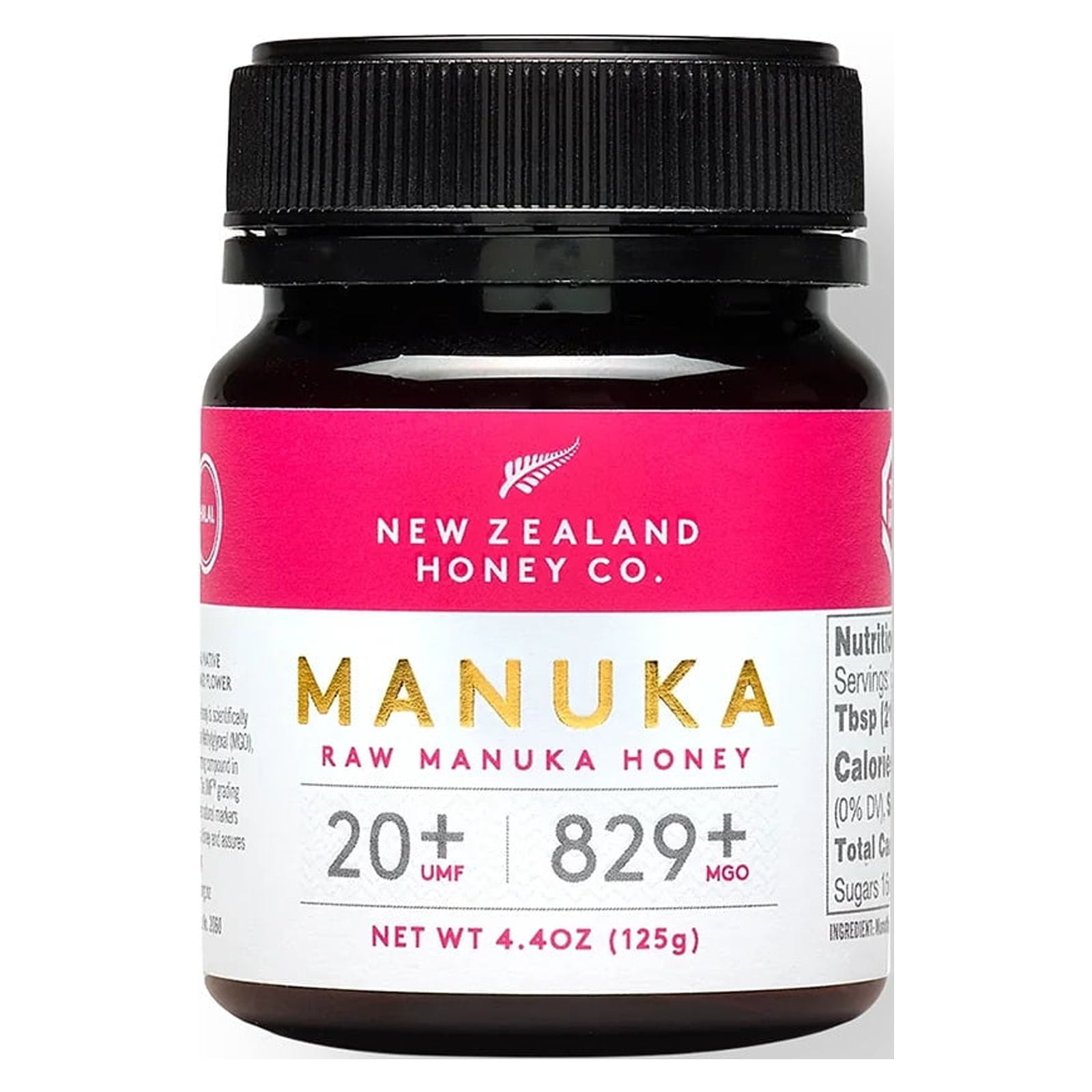 New Zealand Honey Co. Raw Manuka Honey UMF 20+ | MGO 829+ 4.4 oz ...