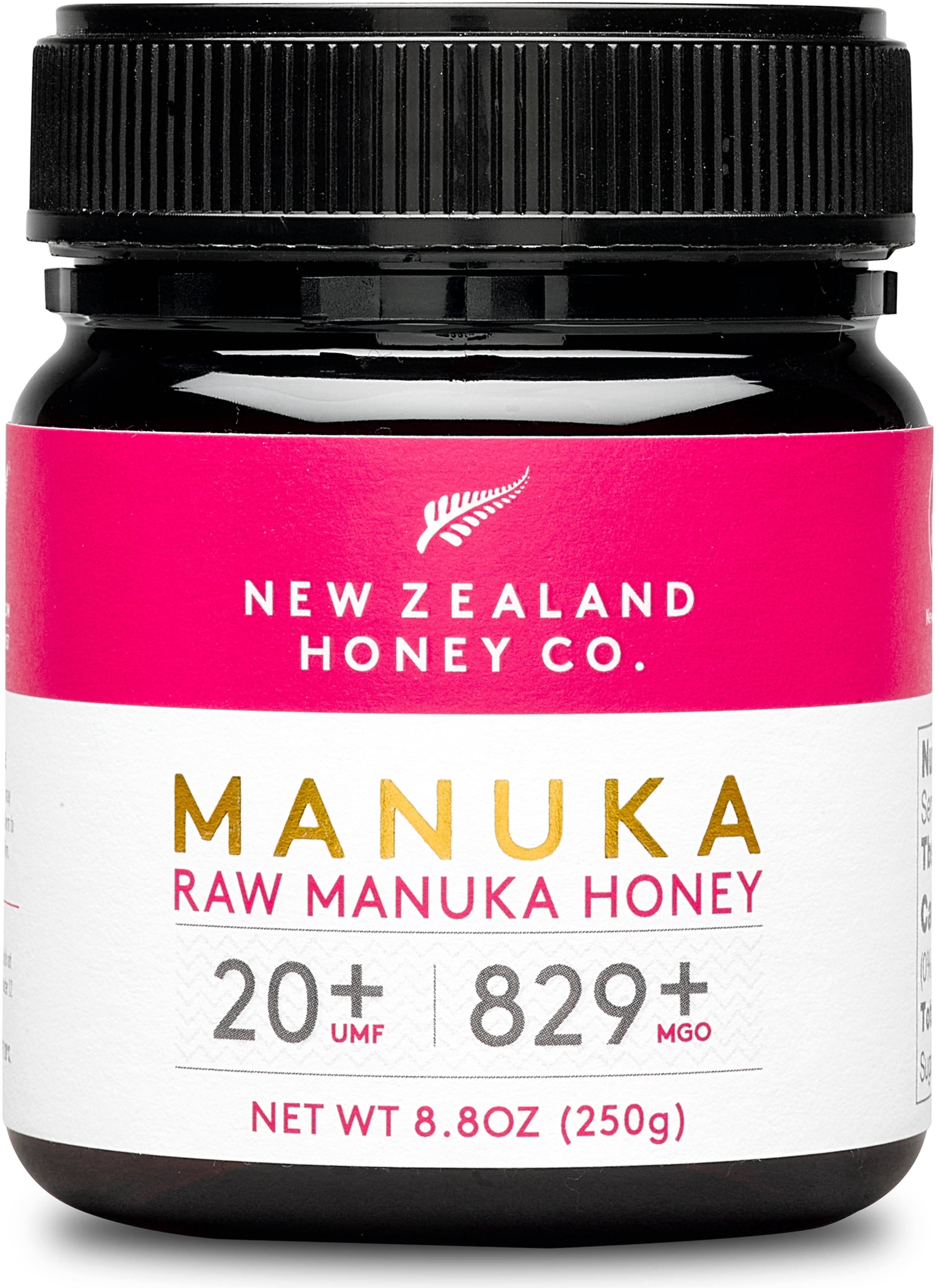 New Zealand Honey, Raw Manuka Honey UMF 20+ MGO 829+ 8.8 oz - Walmart.com