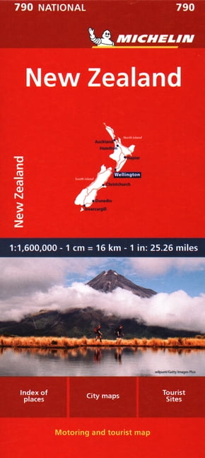 New Zealand Map 790 (Edition 2) (Sheet map, folded) - Walmart.com