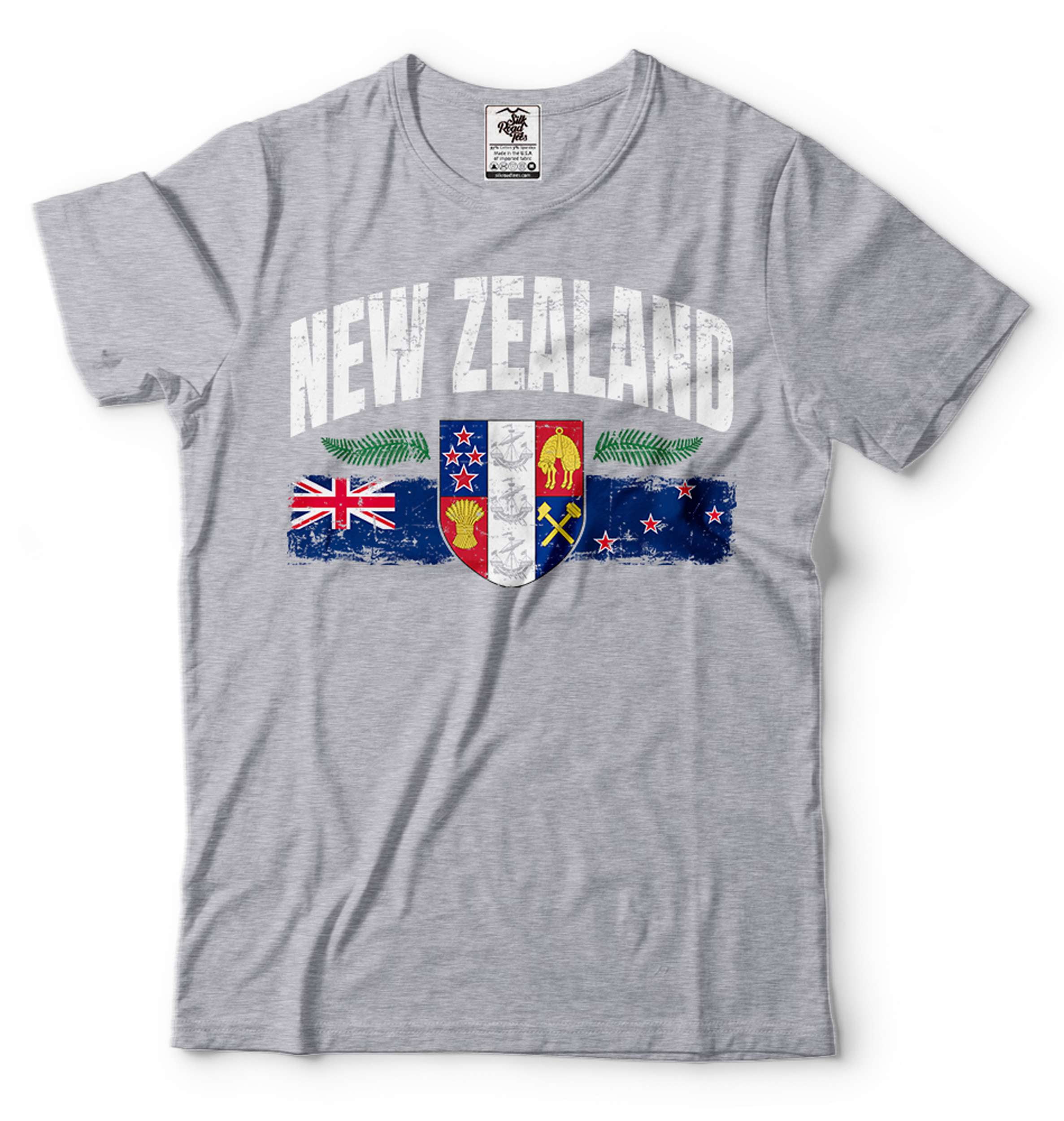 New Zealand Unisex Shirt New Zealand Country Flag Logo Shirt Mens ...