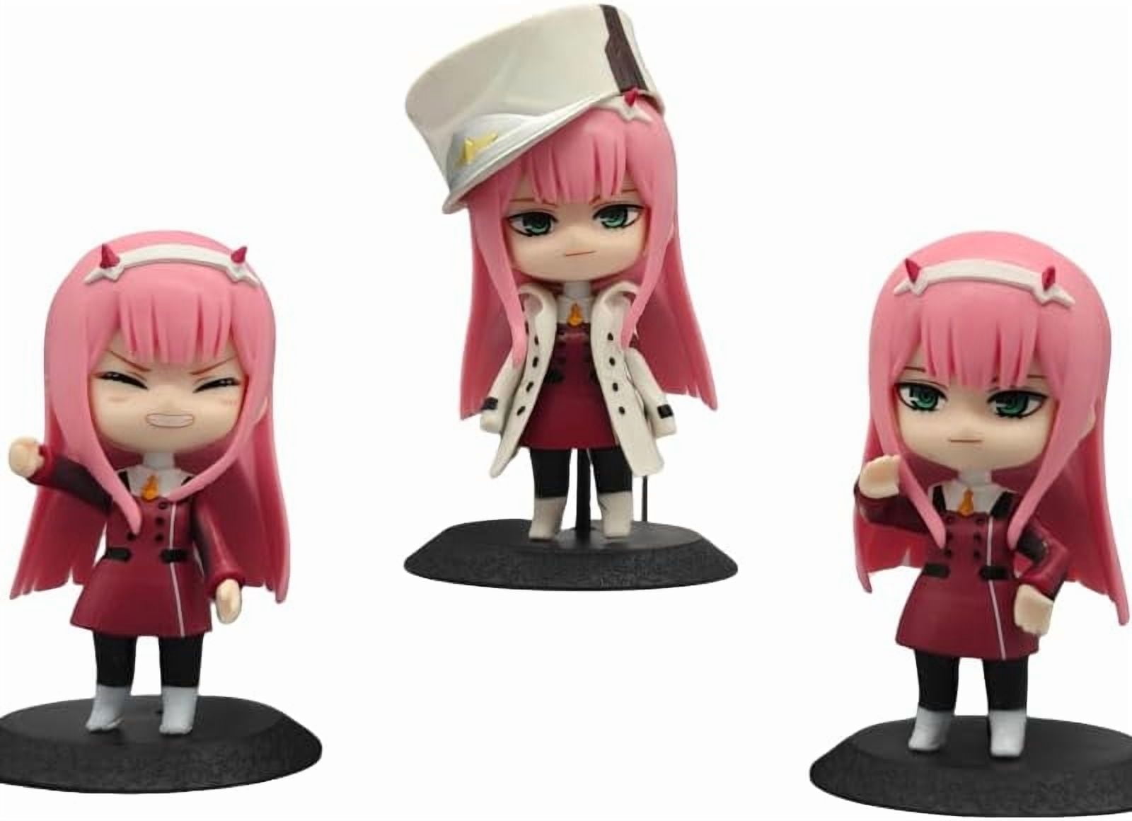 New Zero Two Figure, 3 Types Standing q Version Zero Two Anime Figures ...