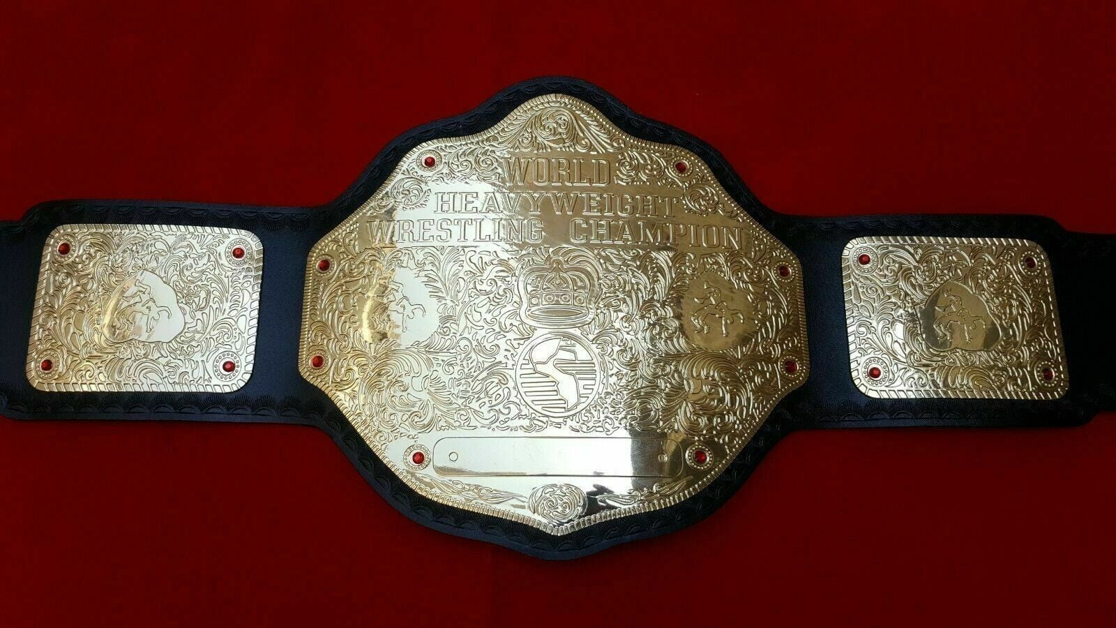 Adult Real Man's New Big Gold World Heavyweight Wrestling Championship ...