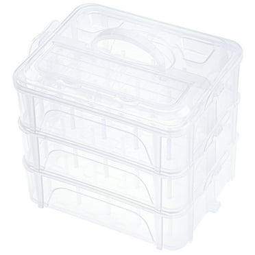 Snap 'n Stack Craft Organizer Large Square 3 Layers 14"X12.5"X13 ...