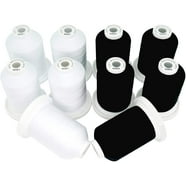 Candle Threads 63-Color 100% Polyester Machine Embroidery Thread, 550 ...