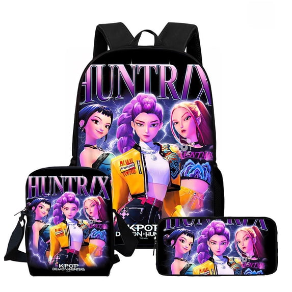 New cartoon anime cool 3D printed large-capacity backpack, lightweight ...