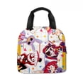 New cartoon anime cool digital circus print lunch bag, large-capacity ...