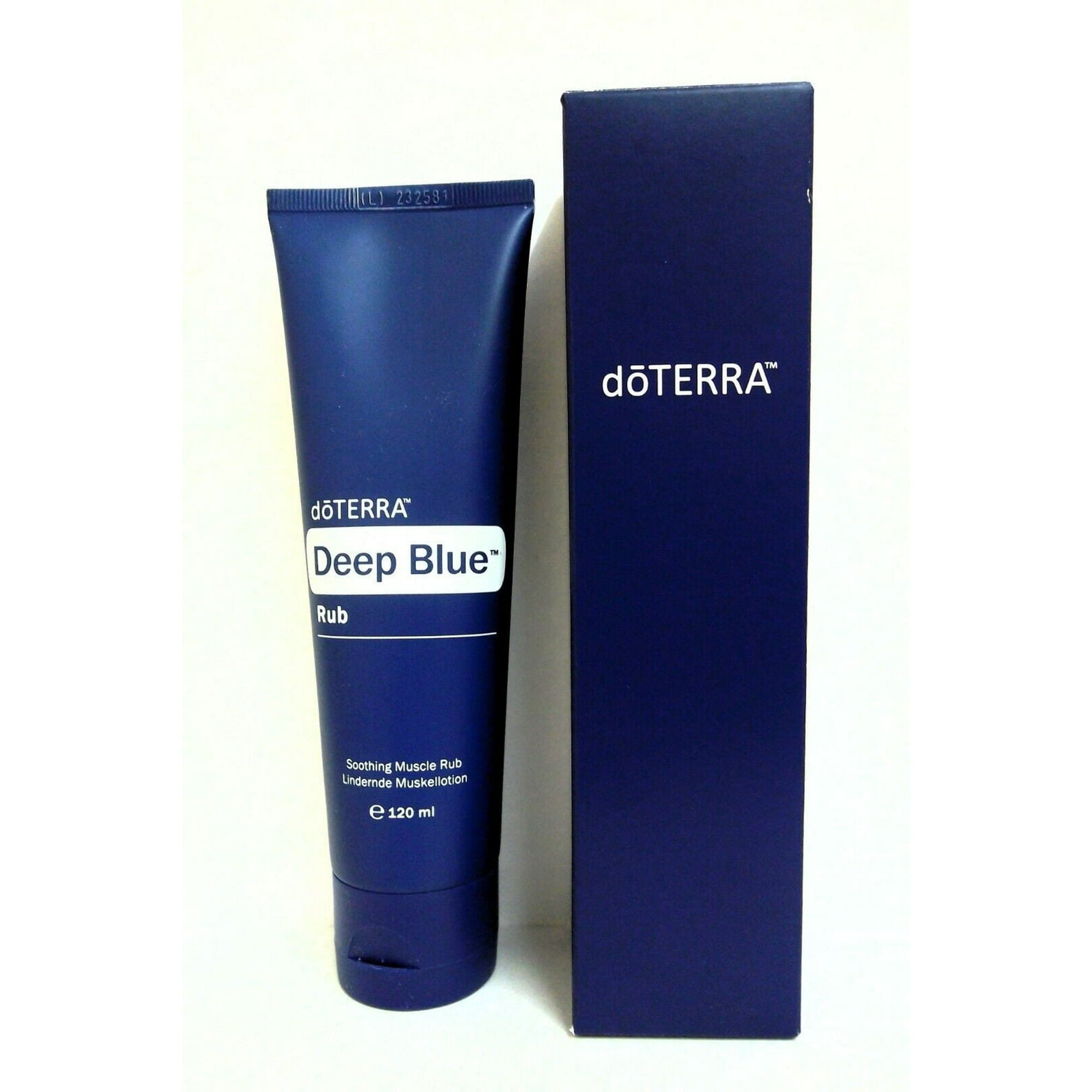 New doTERRA Deep Blue Rub - Soothing Cream for Joints and Muscles 4 oz ...