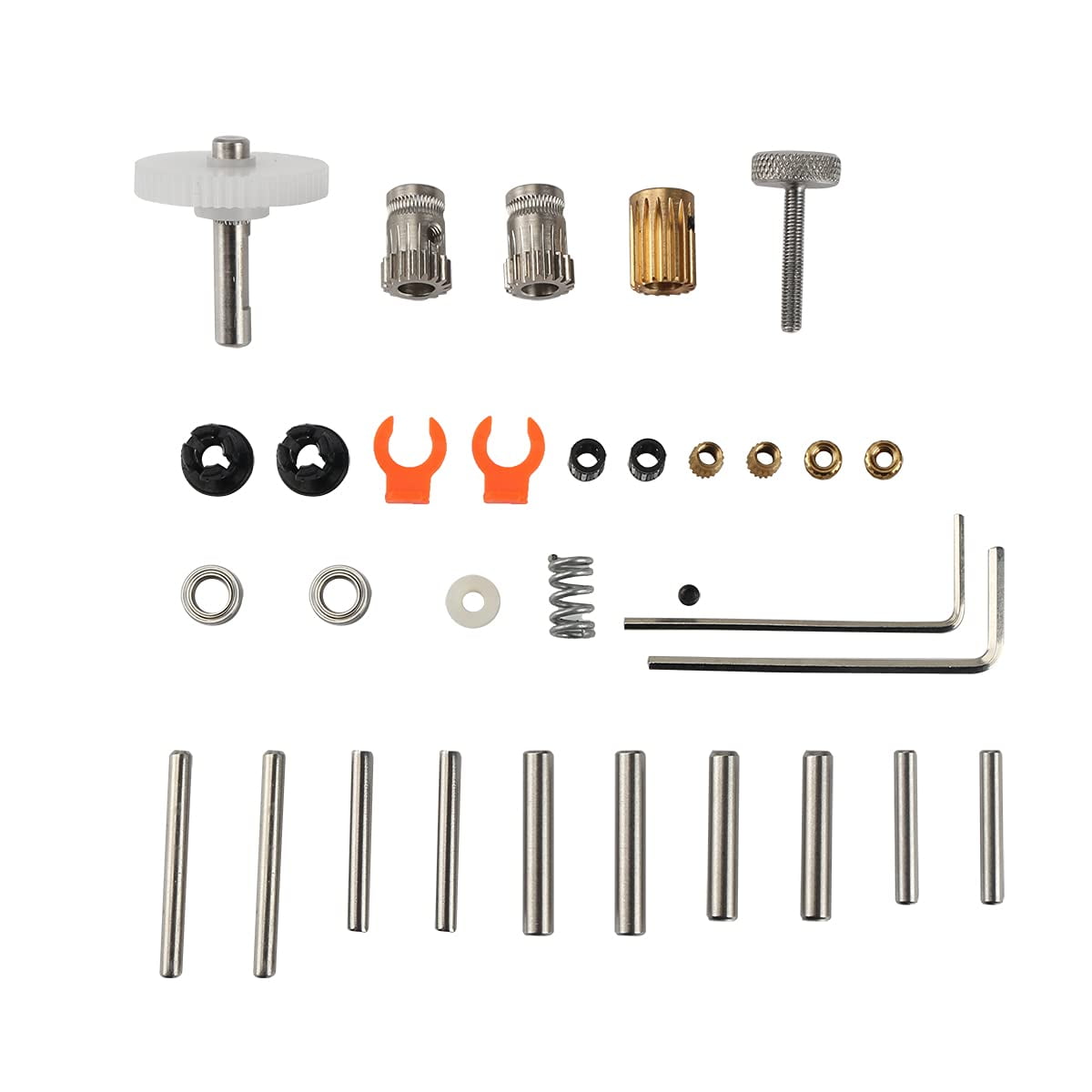 New-est 3D Printer Direct Drive Extruder Pattern Basic Parts Gear Kit ...