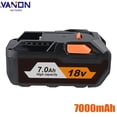 New for Ridgid R840085 7.0Ah Li-ion Battery Rigid 18Volt Power Tools ...