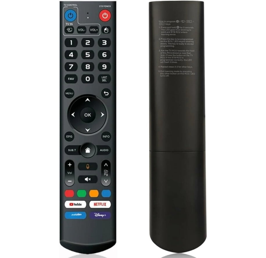 New for vSeeBox V3 Pro Android TV Stream Box Voice Remote Control V2 V5 ...
