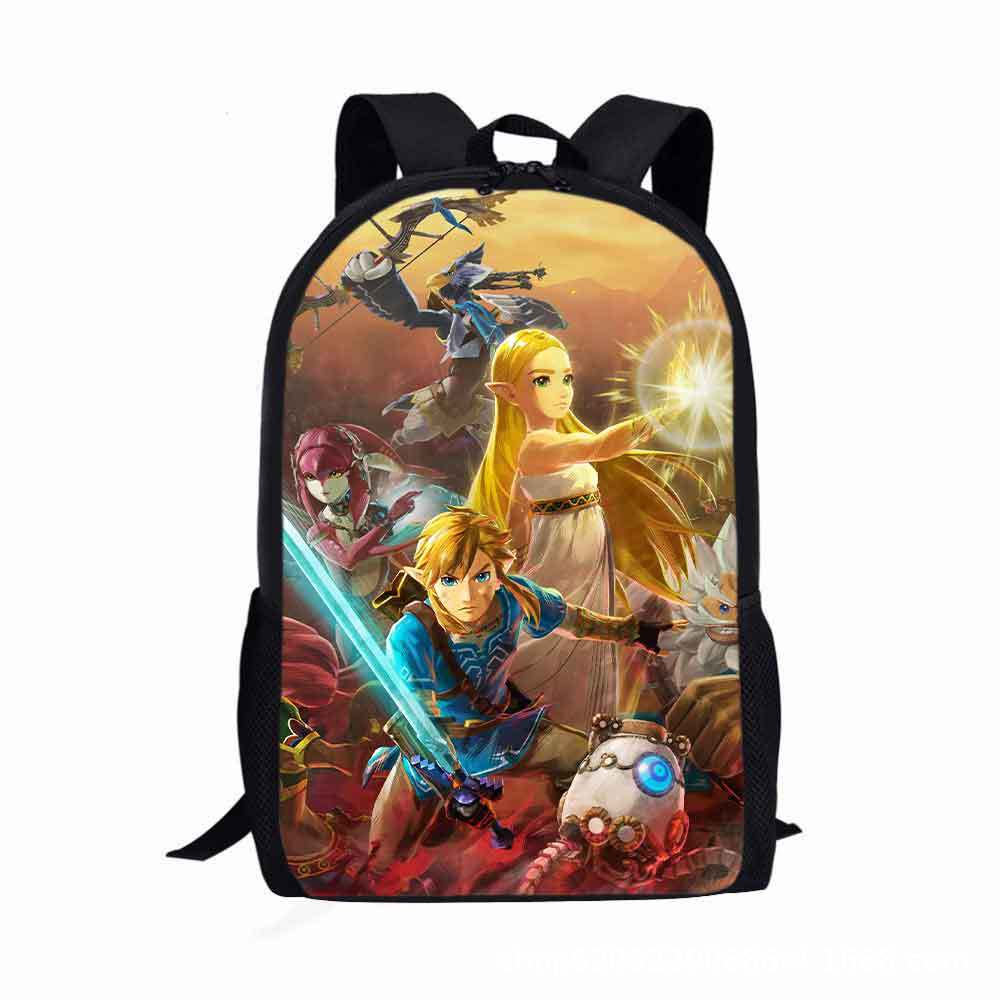 New game Zelda backpack cartoon youth large capacity backpack - Walmart.com