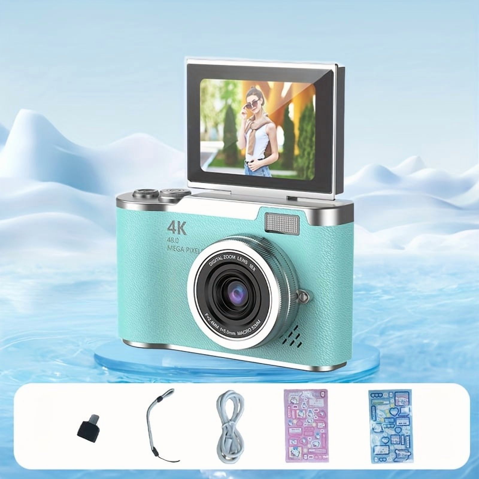 New high-definition digital camera Simple operation of buttons to take ...